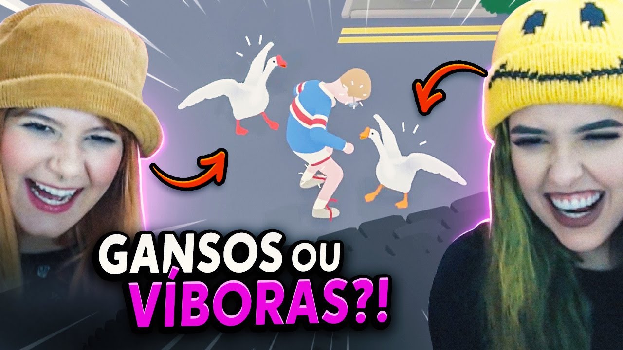 funBABE e CHERRY VIRARAM GANSOS do MAL (E DIVERTIDOS)! UNTITLED GOOSE GAME - YouTube