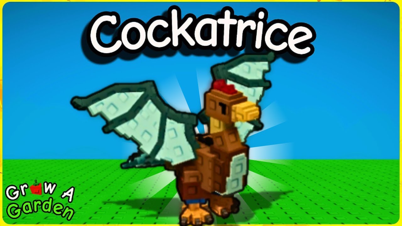 How to Get the Cockatrice in Grow a Garden (Full Guide & Showcase ...