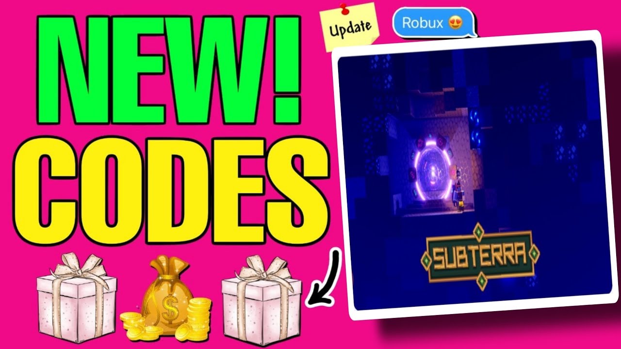 [UPD New] SUBTERRA CODES - SUBTERRA Roblox codes 2025 - CODES FOR SUBTERRA - YouTube