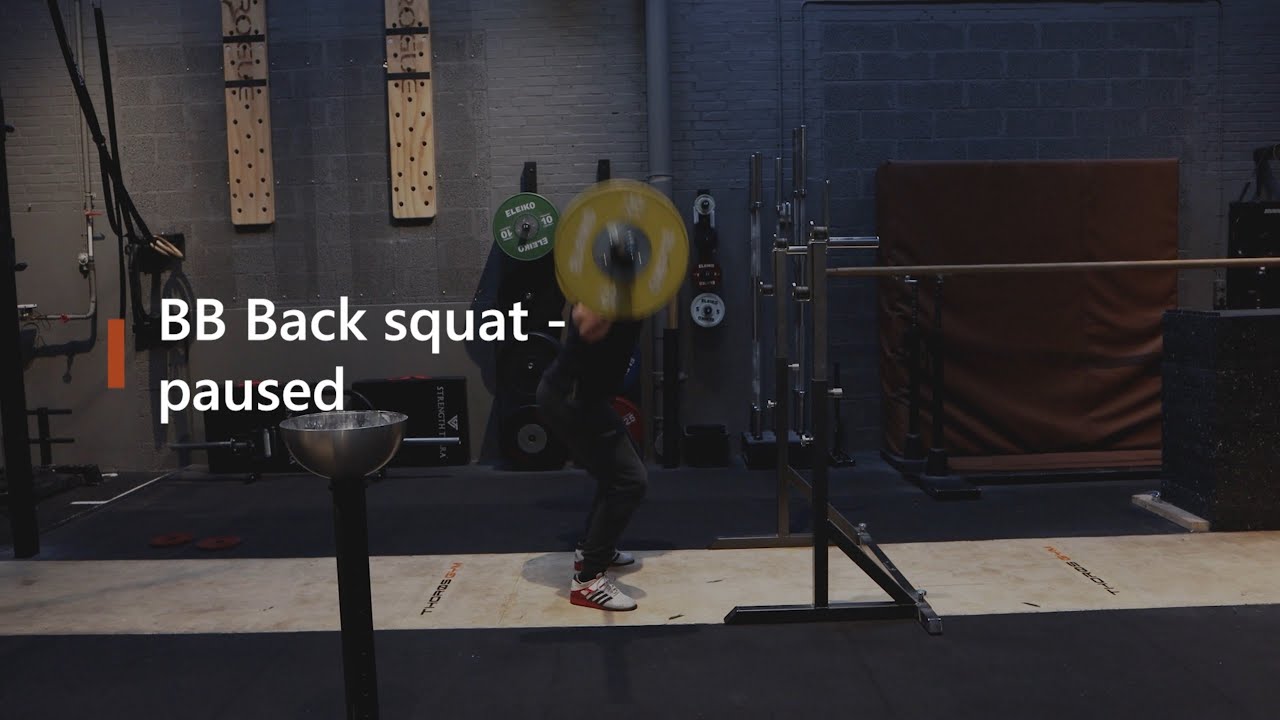 BB Back Squat - paused - YouTube
