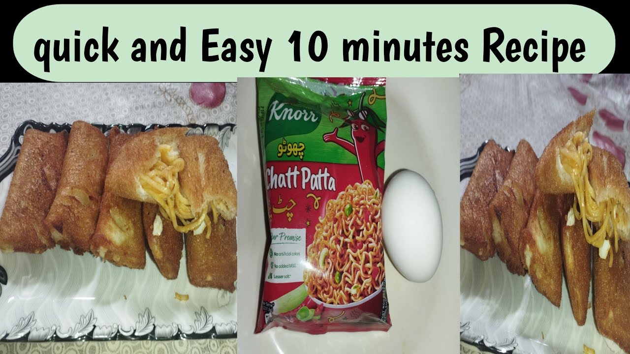 How to make Snack Recipe 10 minutes quick and Easy Recipe by Lyari ...