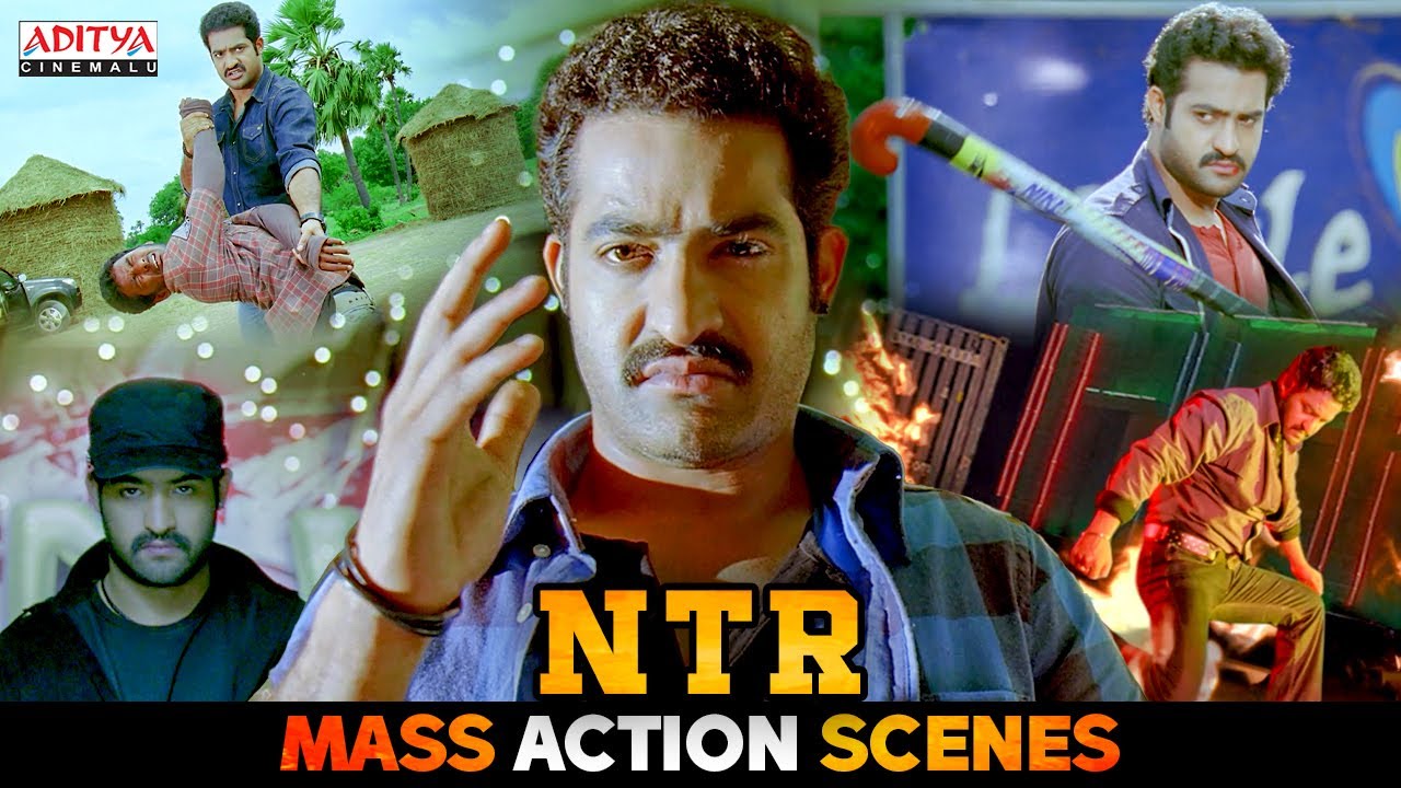 NTR Mass Action Scenes | Adhurs | Ramayya Vasthavayya | NTR Action ...
