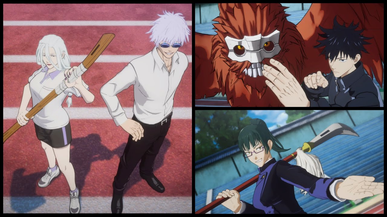 Gojo and Mei Mei Train The Zen'in Clan's Next Generation (JJK Cursed ...