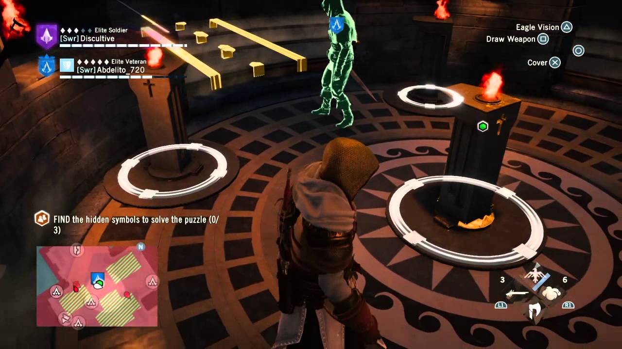 AC Unity Co-op Pantheon Mission - YouTube