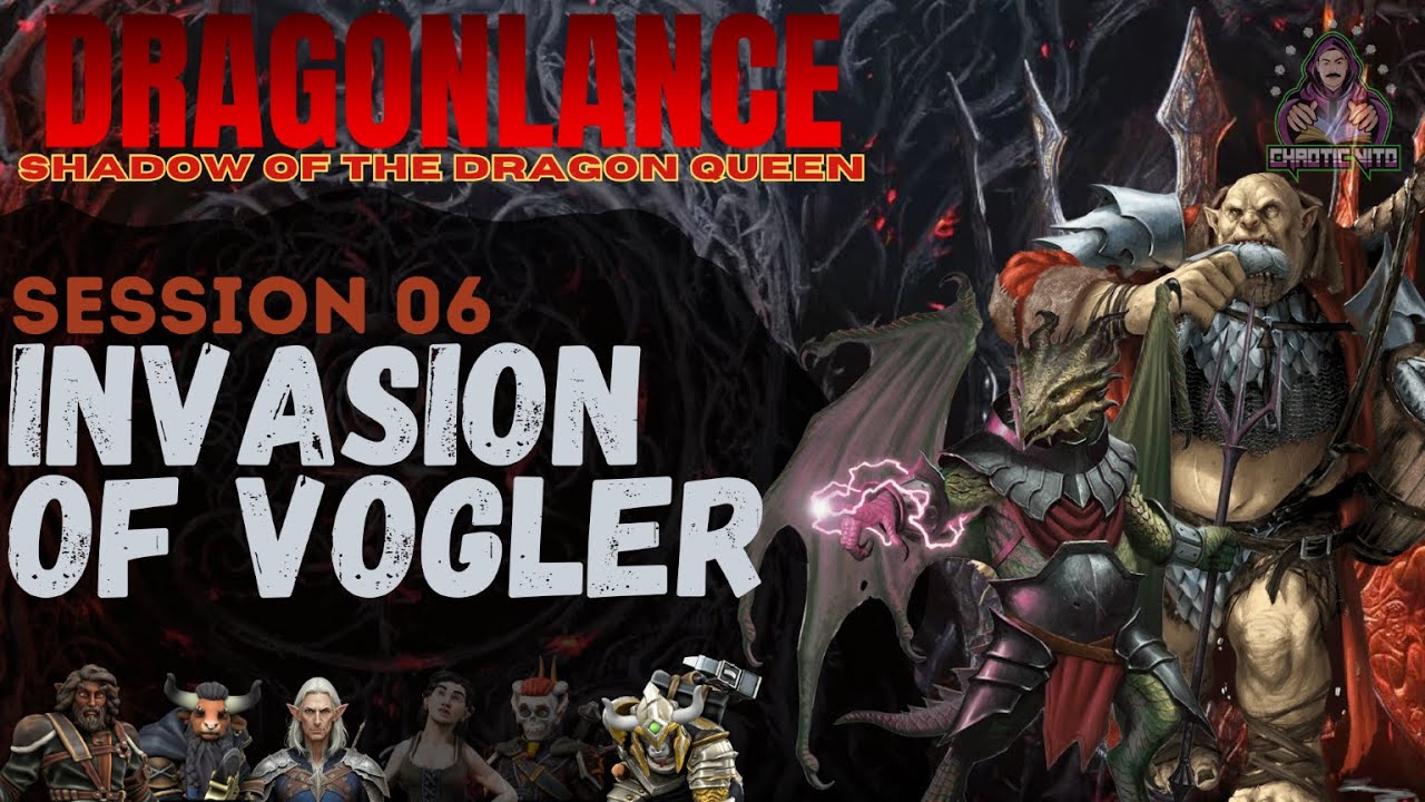 D&D LIVE | Dragonlance: Shadow of the Dragon Queen | Session 06 ...