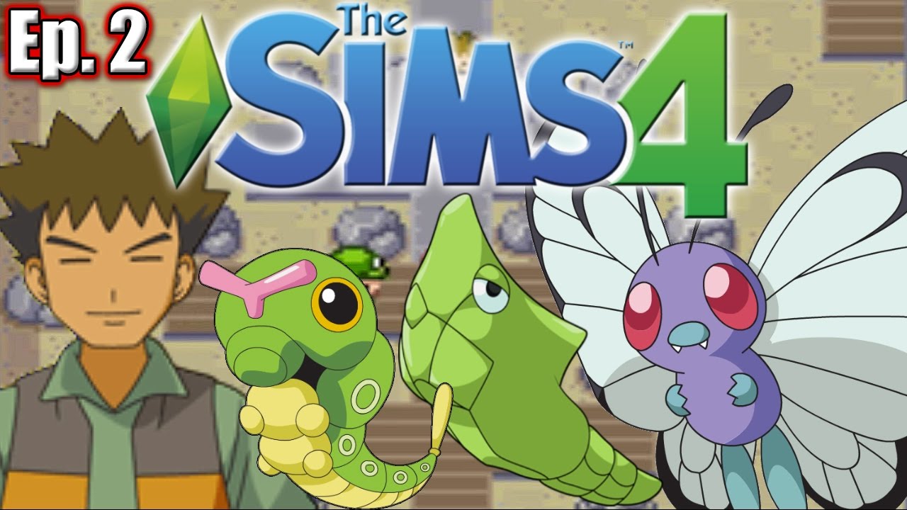MY FIRST GYM BADGE - The Sims 4: Pokemon Theme (Gen 1) - Ep. 2 - YouTube