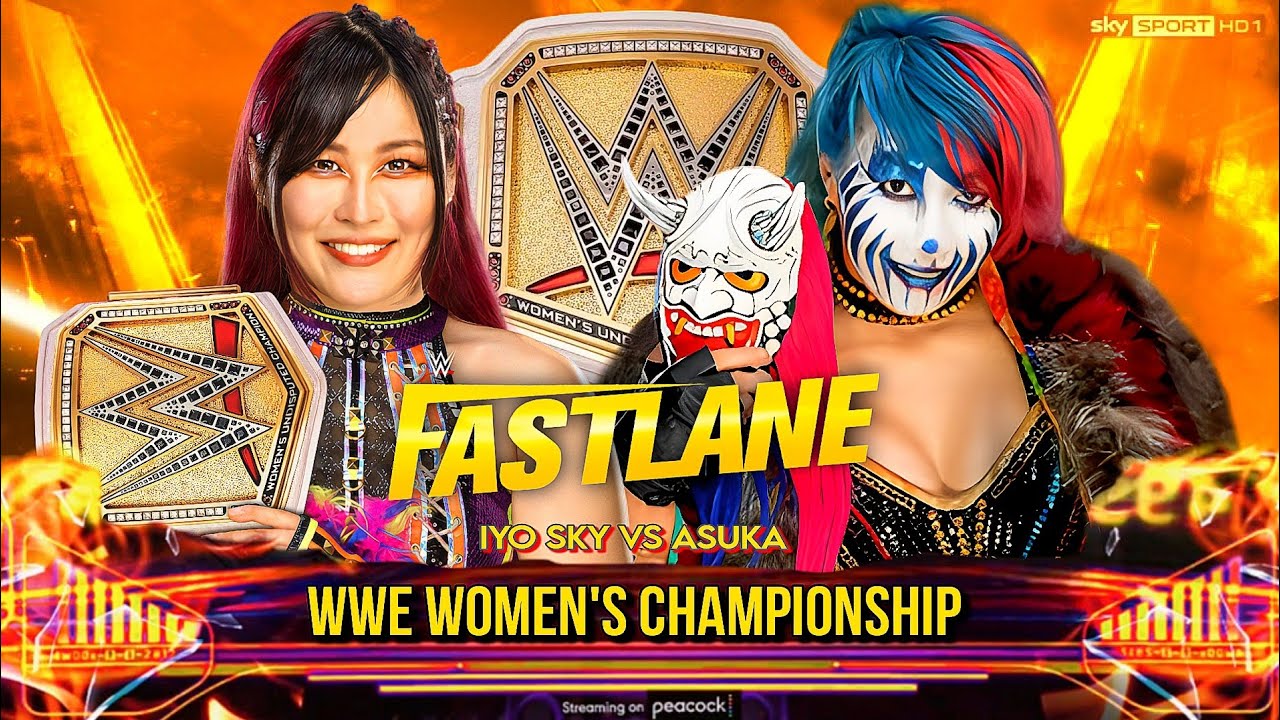 WWE 2K23 - IYO SKY Vs Asuka - WWE Women's Championship | WWE Fastlane ...