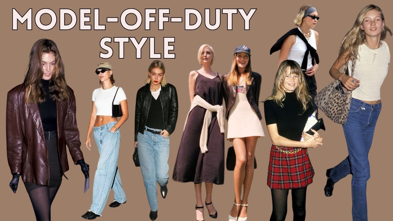 How to Dress Like an It Girl | Model Off-Duty Looks from the 90s to Now ...