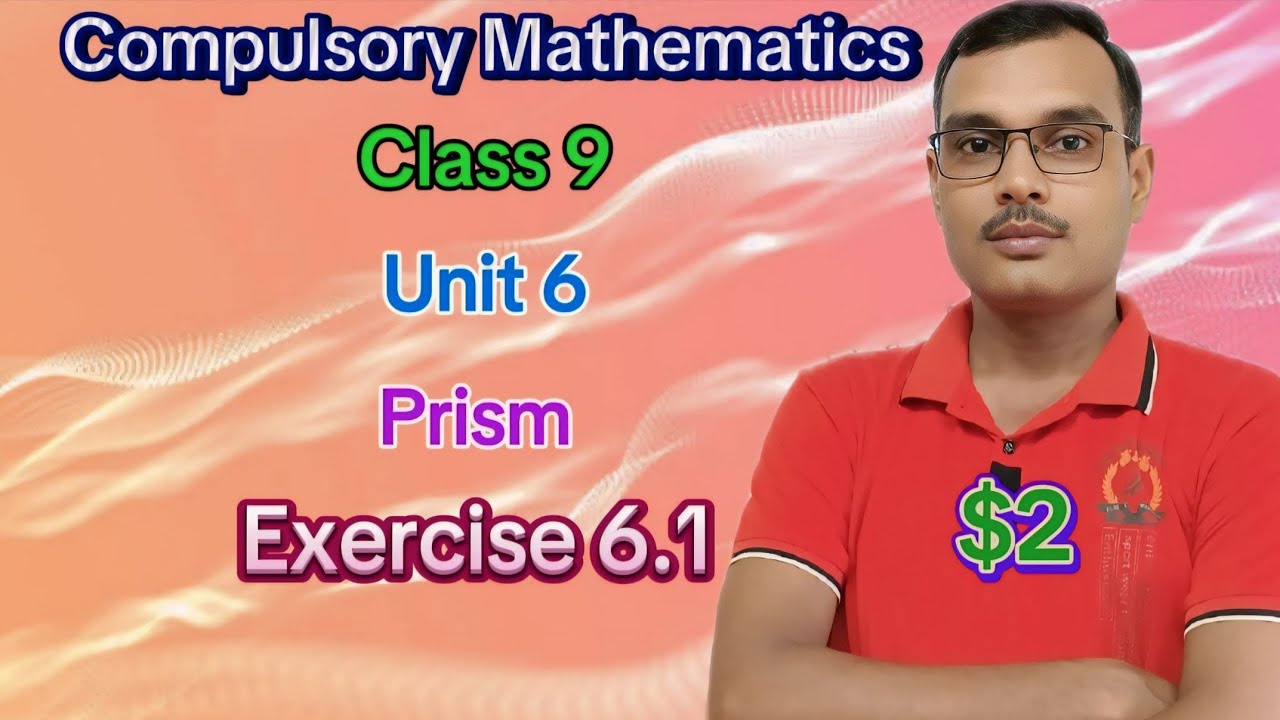 Math Solution - Concept of prism with problems - YouTube