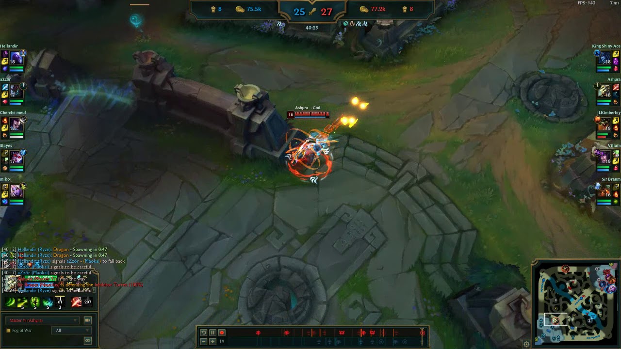 Backdoor Master Yi - League of Legends - YouTube