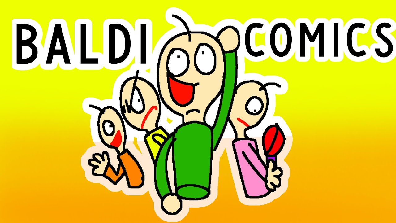 BALDI COMICS CHAPTER 1 - YouTube