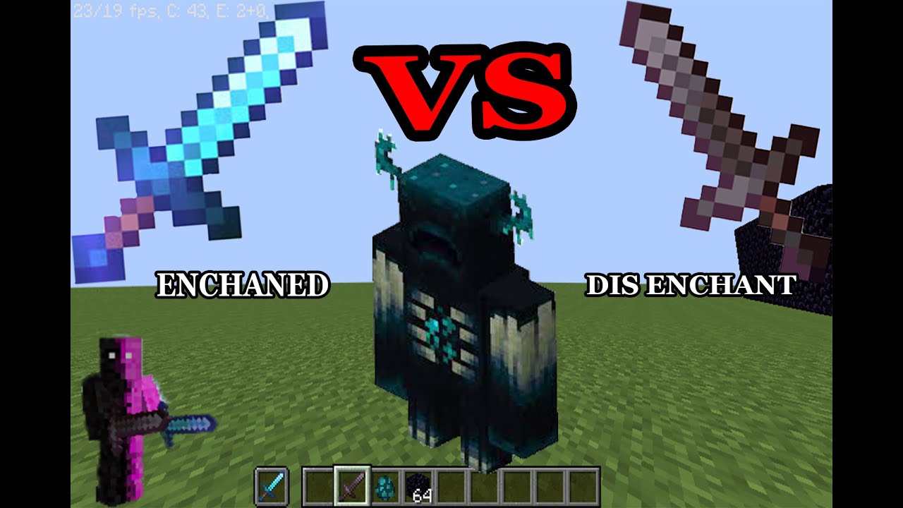 Minecraft Enchanted Diamond Sword vs. Nether Sword - Which is Stronger ...