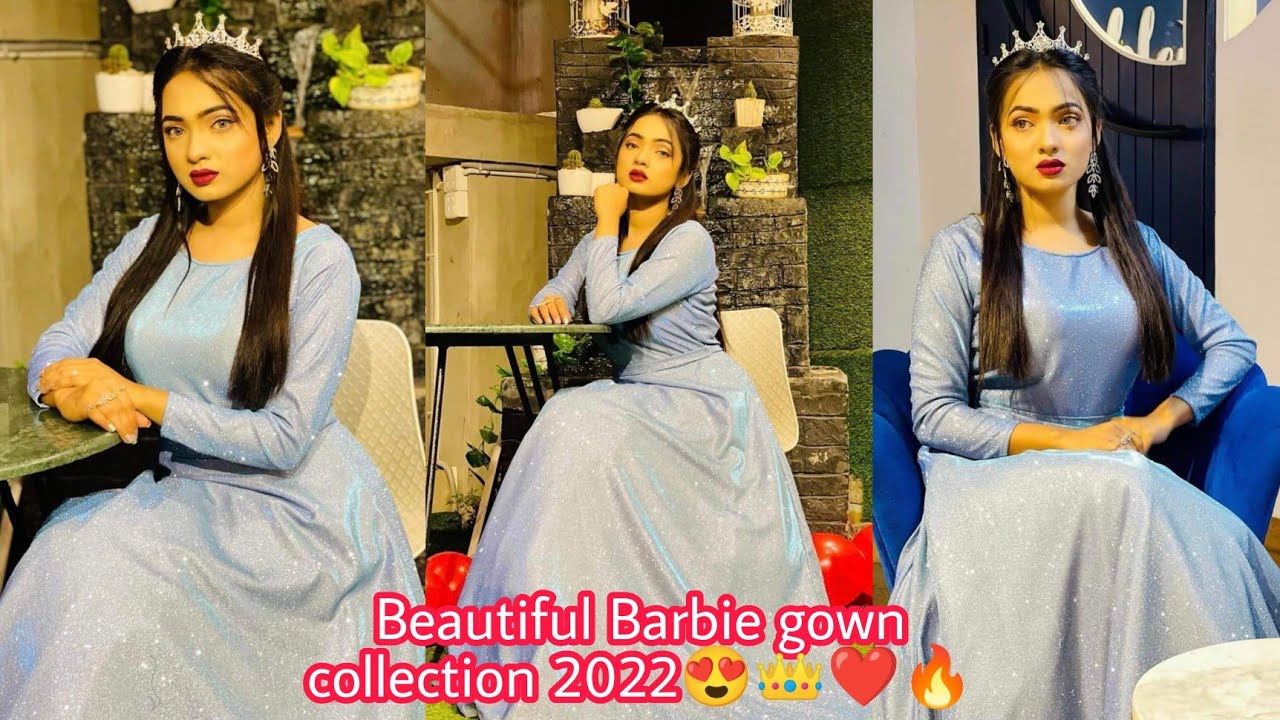 Eid Collection Beautiful Barbie gown collection 😍👑 ️🔥 - YouTube