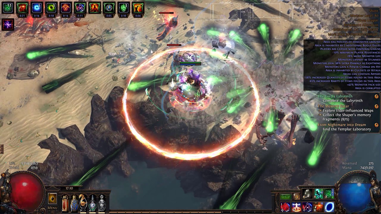 PoE Glutton Build - YouTube