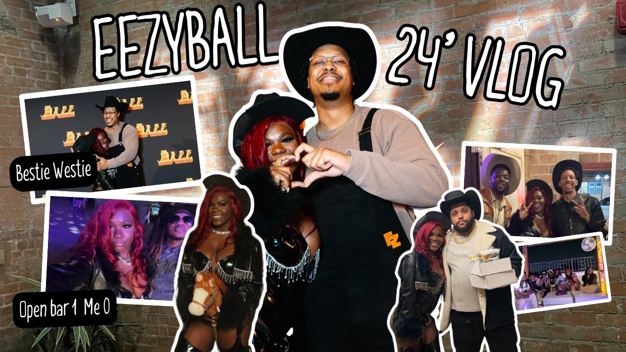 The MOST HECTIC EEZY BALL ‘24 vlog | ft. T-Pain, car issues, Kris’ butt ...