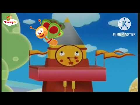 BabyTV Logo Flowers Owl Clock & Sheep