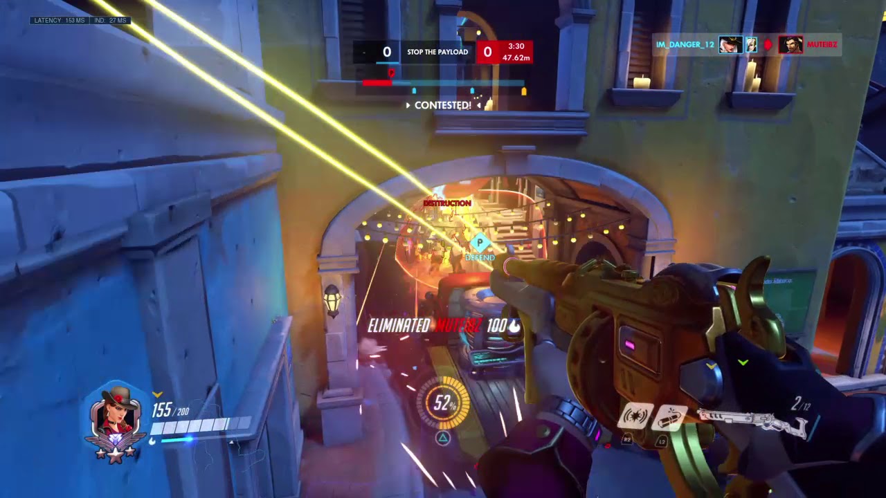 Overwatch ashe dynamite - YouTube
