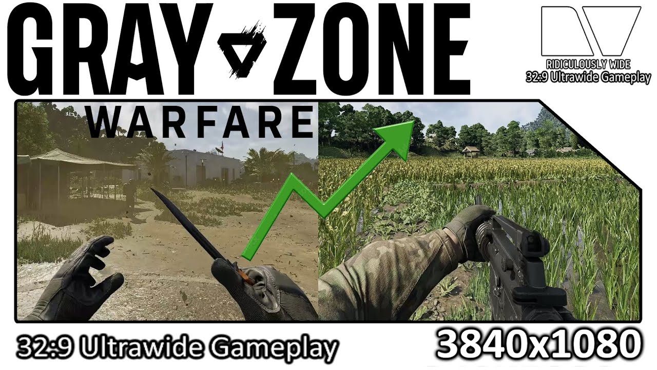 Gray Zone Warfare || 32:9 Aspect Ratio - ZERO to HERO Run - YouTube