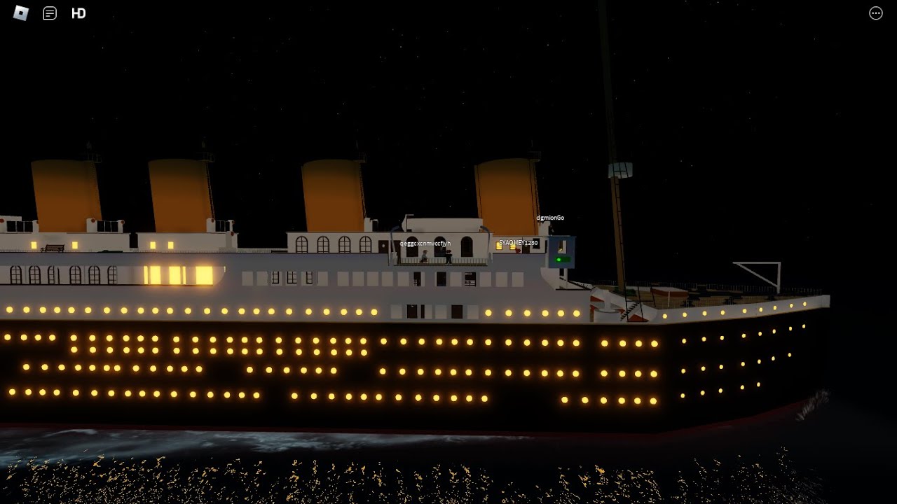 QV титаник Roblox карта - YouTube