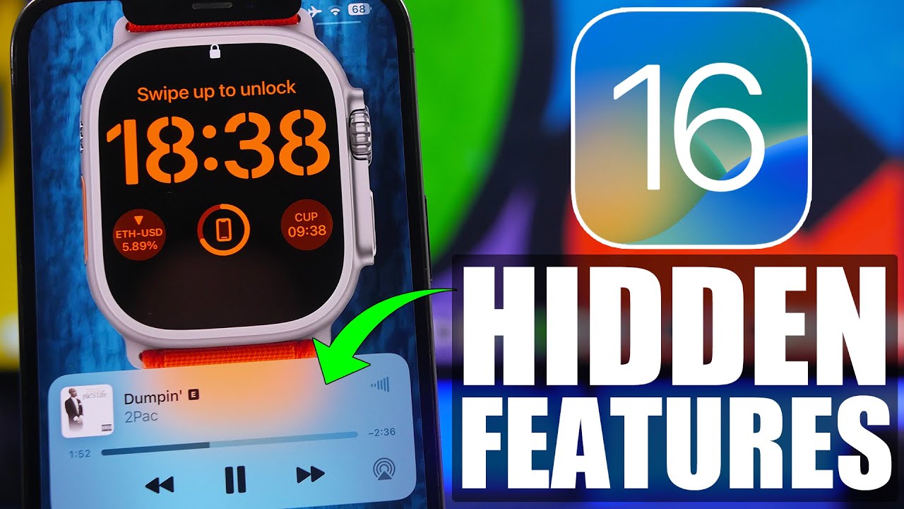 iOS 16 HIDDEN Features - NEW iPhone Secrets ! - YouTube