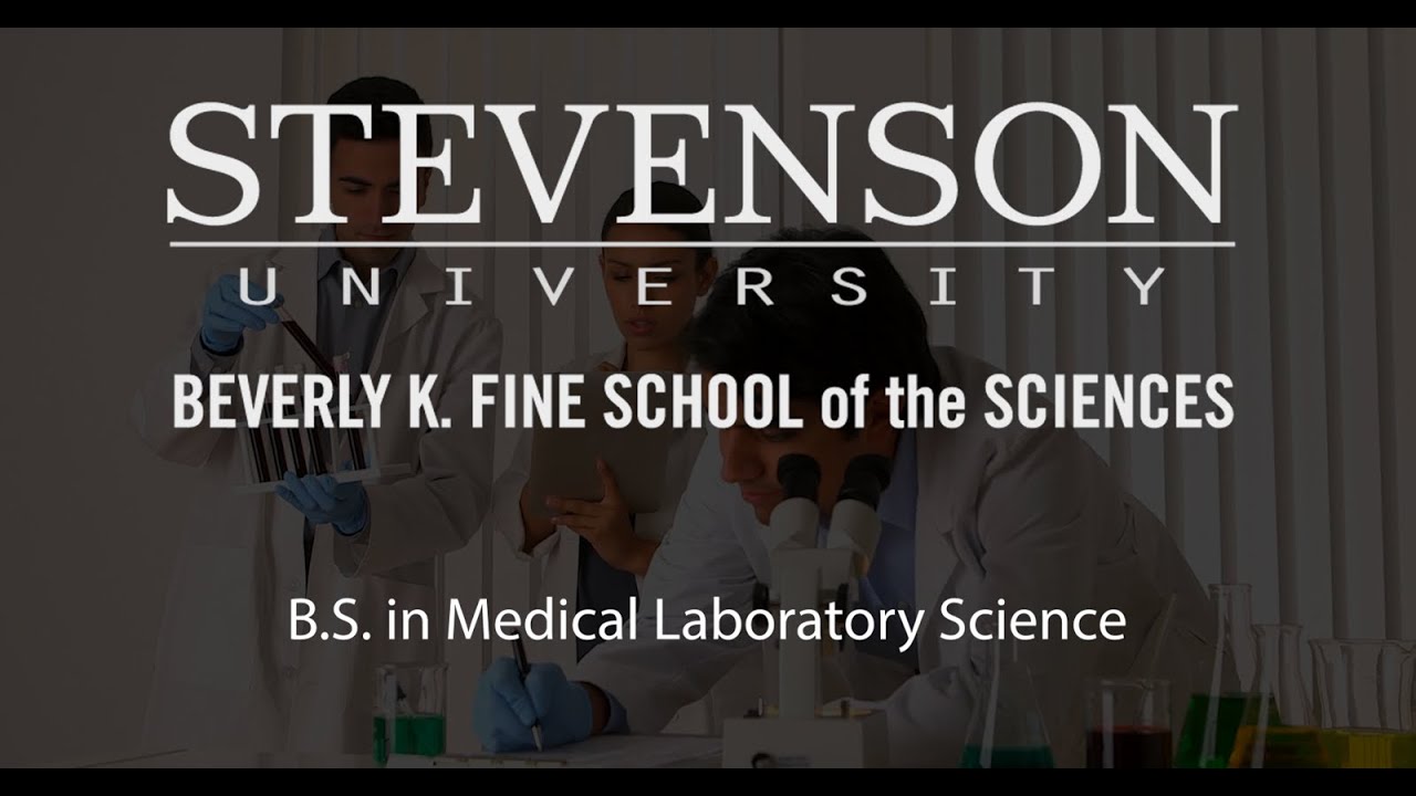 Stevenson University B.S. in Medical Laboratory Science - YouTube