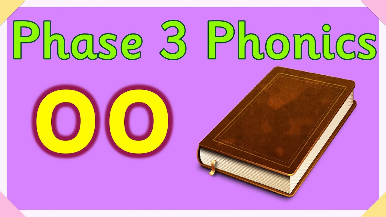 Phase 3 Short OO Phonics Lesson 😊 [OO Digraph] Miss Ellis 💜 #oosound ...