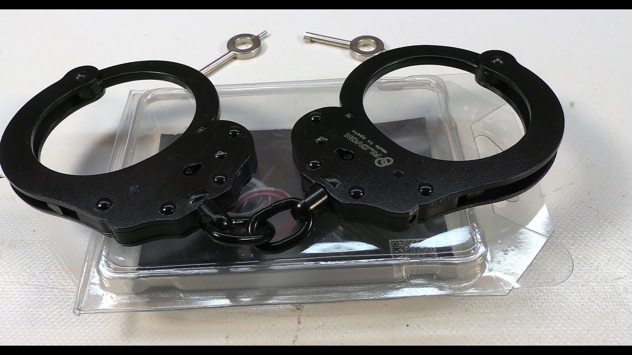 Alcyon 5050 XB Made in Spain Handschellen Handcuffs Esposas Menottes ...