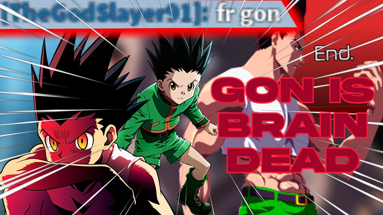 GON is ACTUALLY INSANE in Anime battle arena | ABA - YouTube