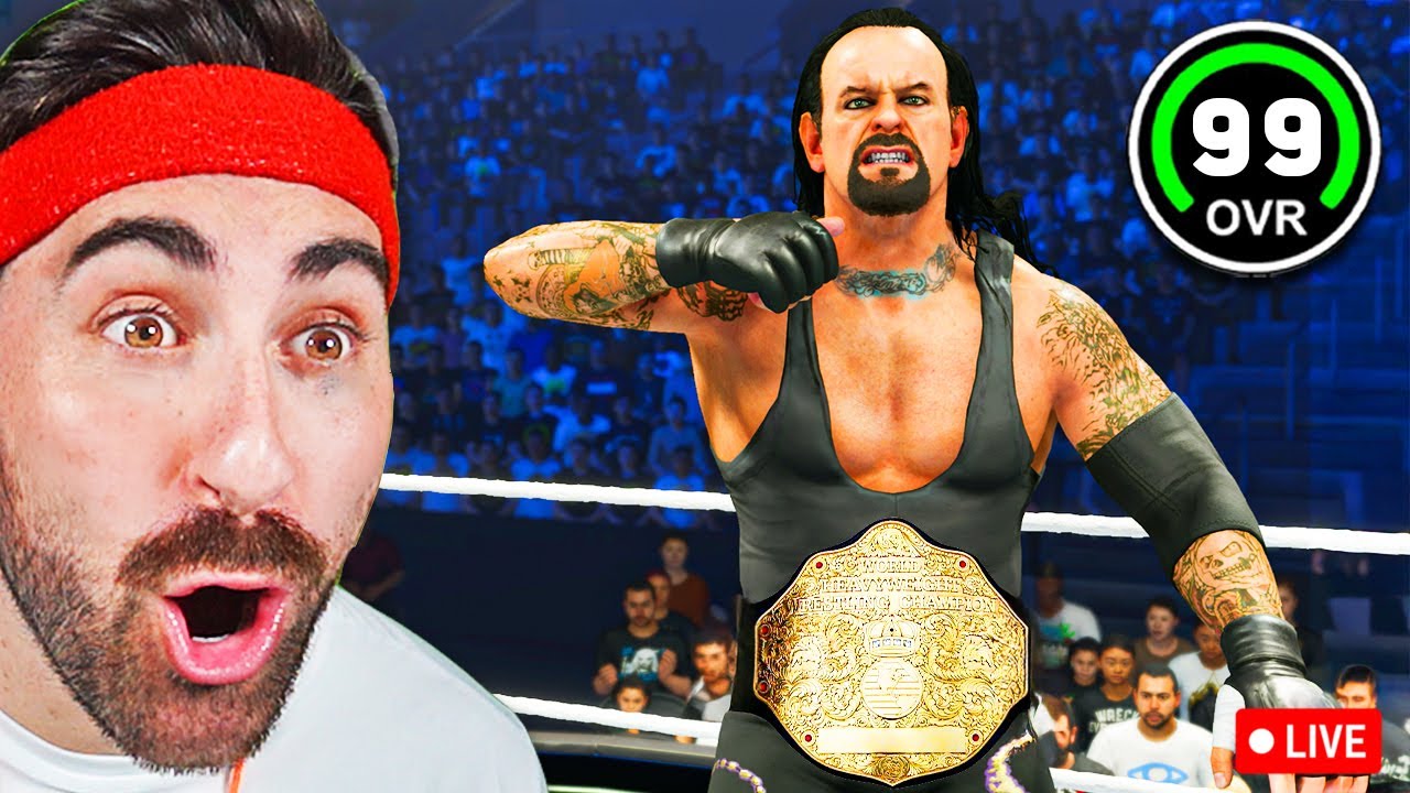 🔴LIVE - CHIZPLAYS - WWE UNDERTAKER UPGRADE CHALLENGE + MARIO SUPER ...