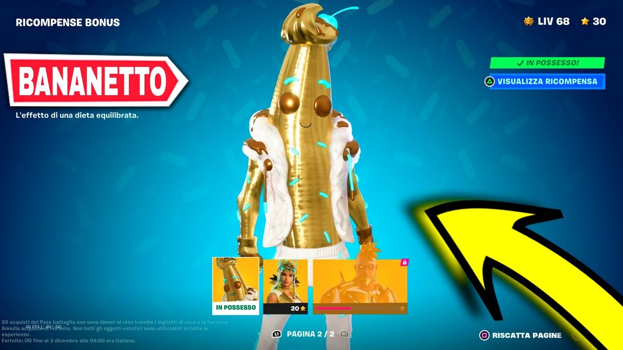 GIOCO con la NUOVA BANANITA D'ORO!!! - Fortnite Stagione OG ITA - YouTube