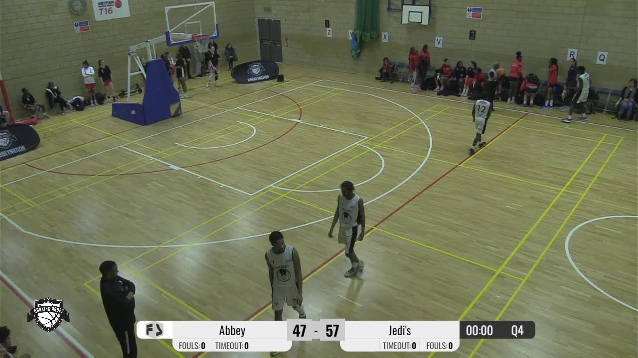 NBL Division 3 Men - Barking Abbey vs Hackney Jedi's - YouTube