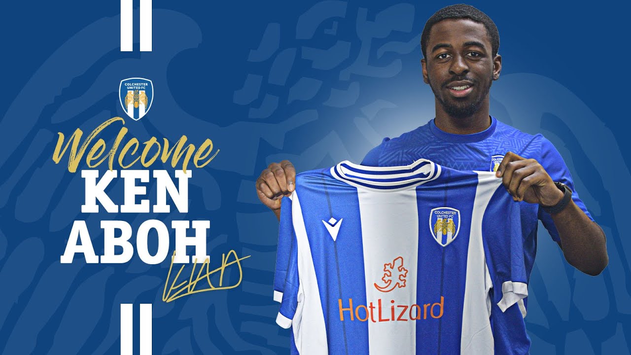 KEN ABOH JOINS COLCHESTER UNITED! - YouTube