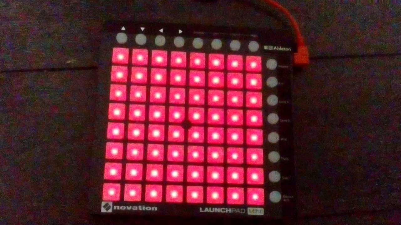 Skrillex - Recess (Launchpad Mini Light Show) - YouTube