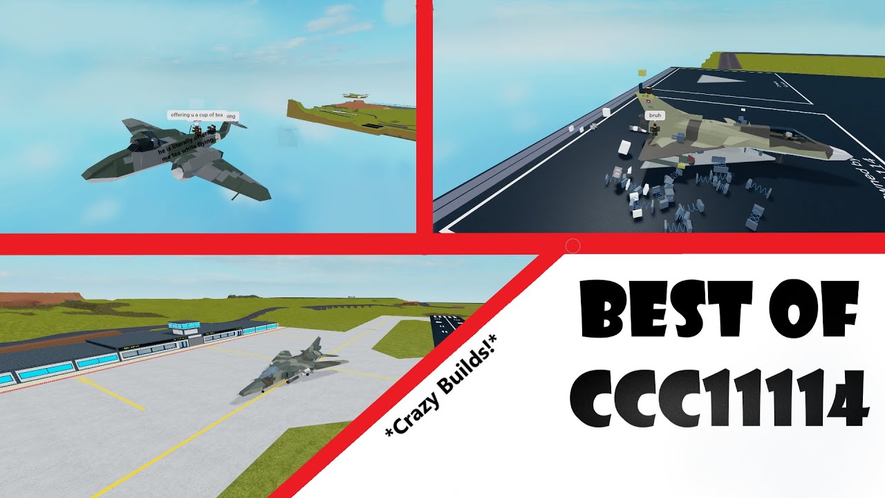 Best of ccc11114! *Crazy Builds* || Plane Crazy ROBLOX - YouTube