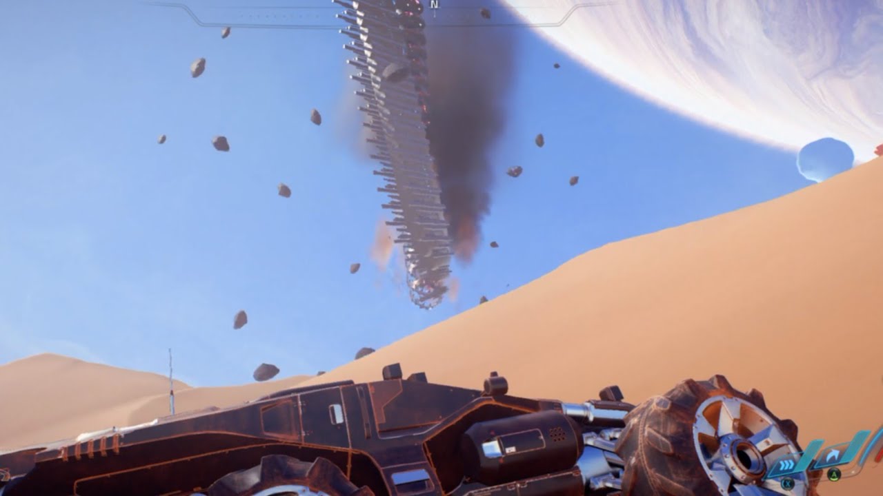 Mass Effect Andromeda Close Call With Worms - YouTube