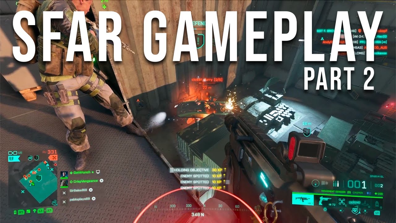 Battlefield 2042 - SFAR Assault Rifle Gameplay (Part 2) - YouTube