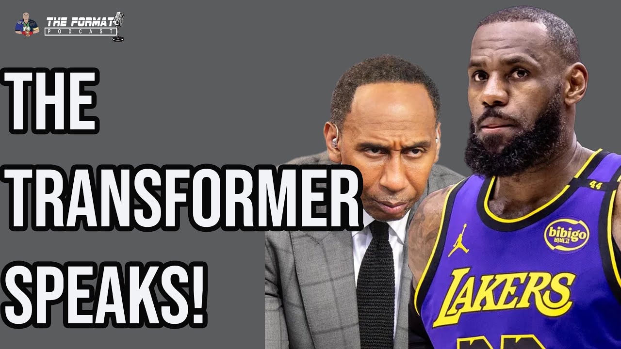 The Transformer FINALLY ives His Thoughts on the Stephen A. and LeBron ...