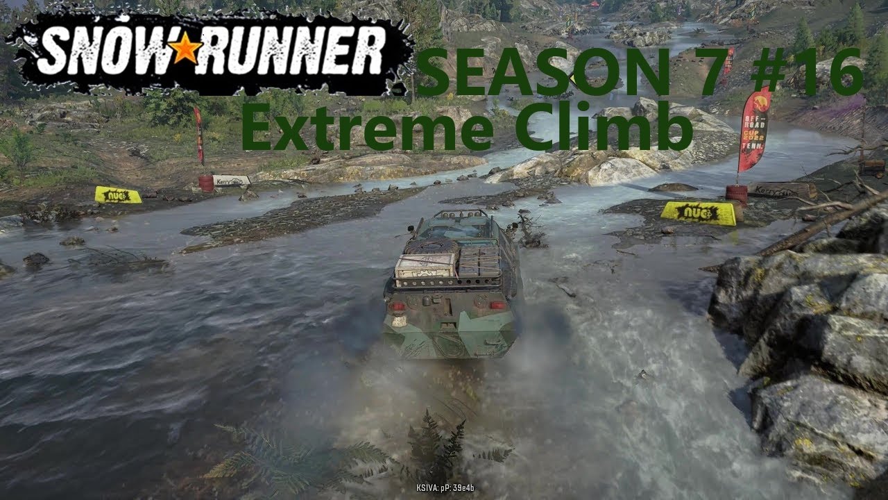 SnowRunner Season 7 Tennessee Burning Mill Extreme Climb - YouTube