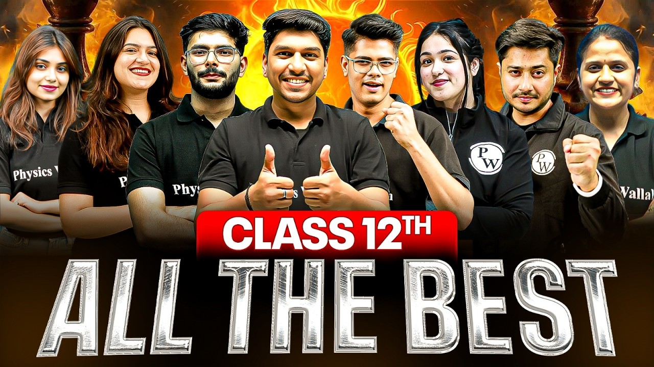 Class 12th Students | All The Best For your Board Exams 2026 ...
