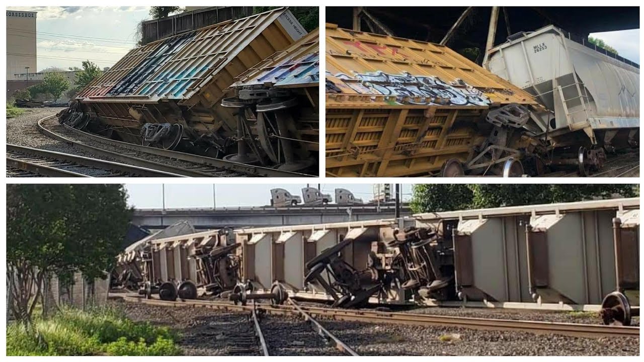 Breaking News! Union Pacific Train Derailment Happened Today - YouTube