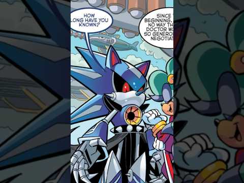 Metal Sonic and Breezie… weird pairing #sonic #archie #metalsonic #villains #pair #archiescomics