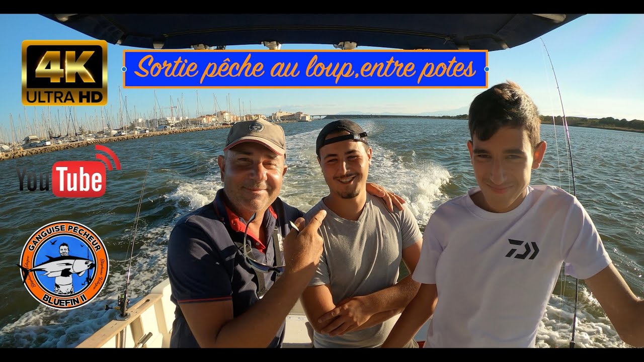 Pêche Loup / Bar 🐟 Leucate 🇫🇷 avec shan & Enzo 🎣 - YouTube