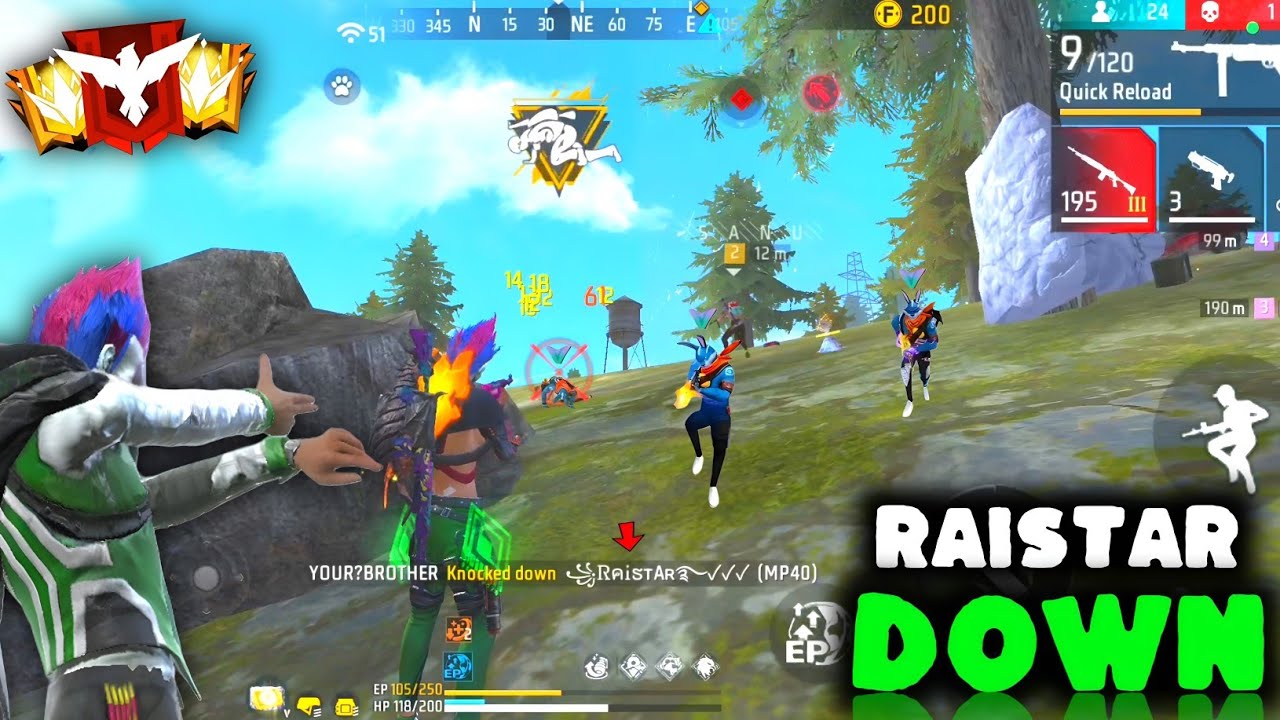 😱Raistar Full Squad in my Lobby || BROTHER FF || Brother ff - YouTube
