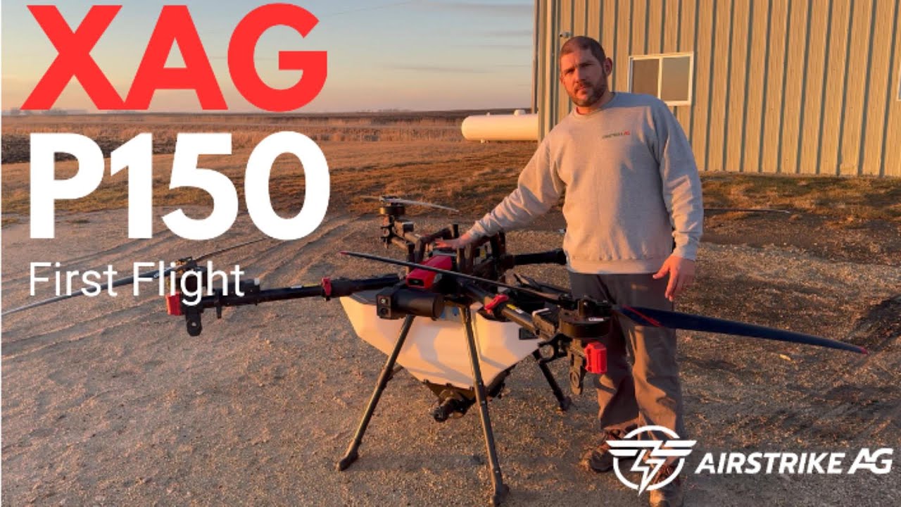 XAG P150 First Flight - YouTube