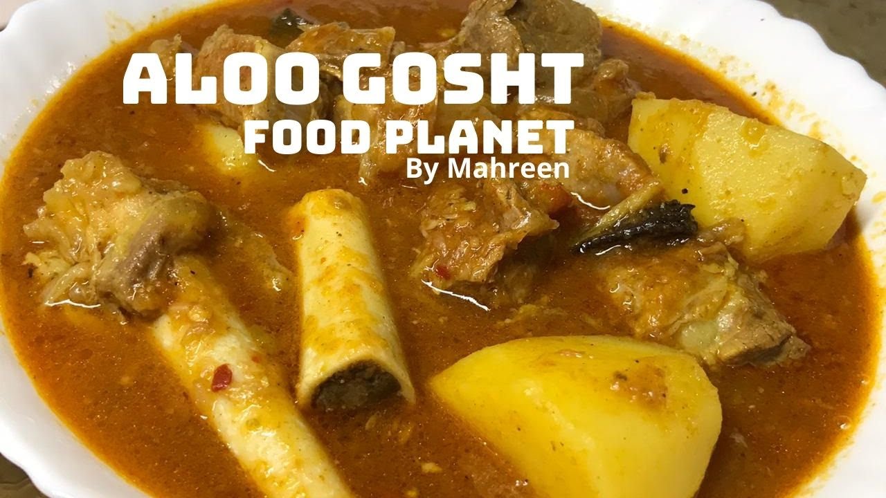 Aloo Gosht Recipe | Homemade Aloo Gosht Recipe | Mutton Potato Recipe ...