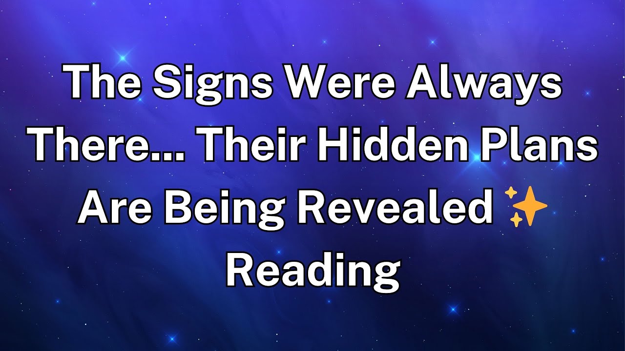 The Signs Were Always There... Their Hidden Plans Are Being Revealed ...