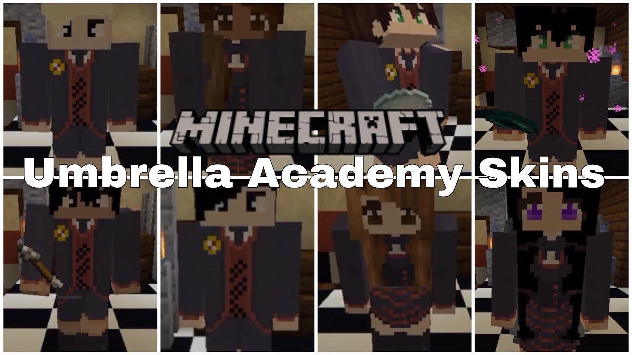 ☂️Umbrella Academy☂️ || Minecraft Skins (Link in the discriptions ...