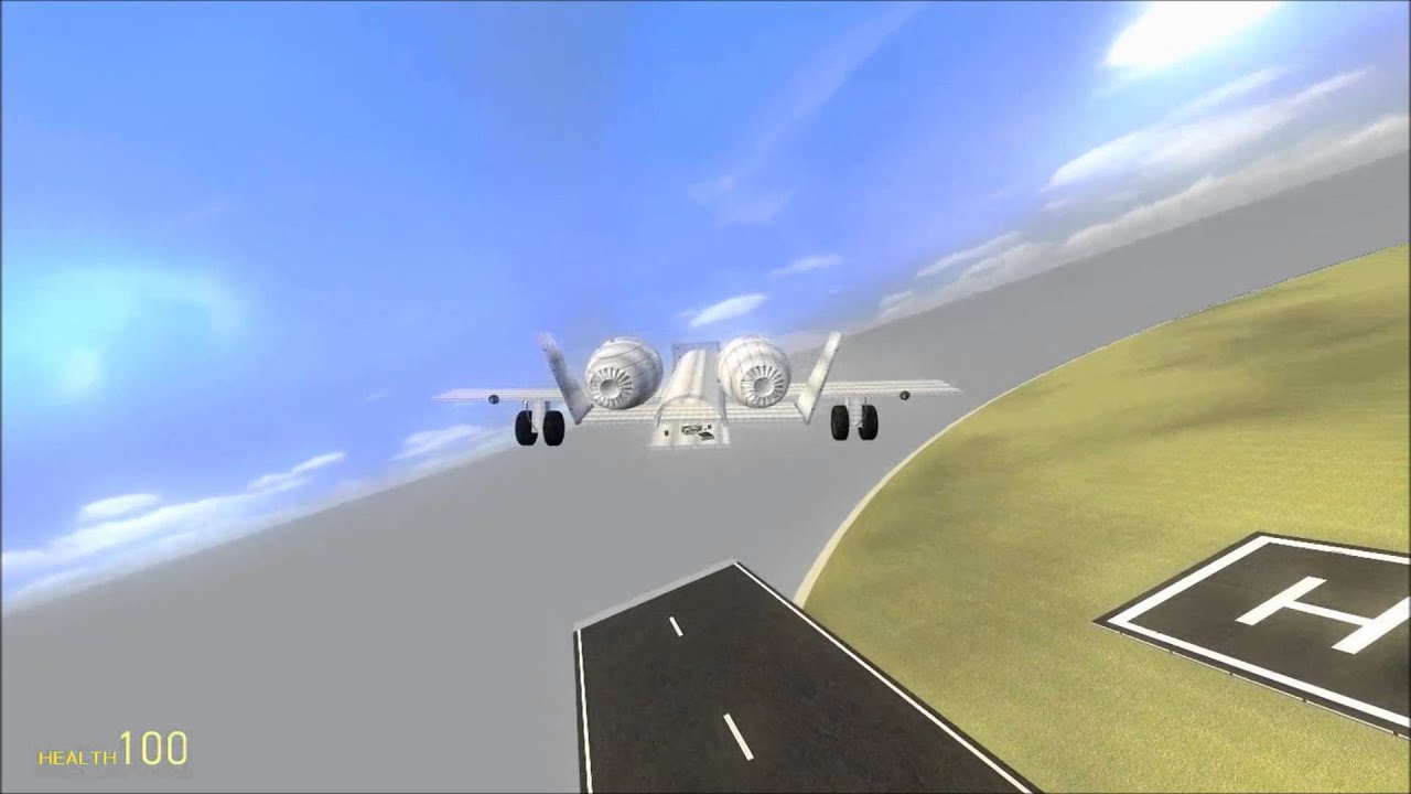 Garry's Mod Planes, Bombs, and Missiles - YouTube