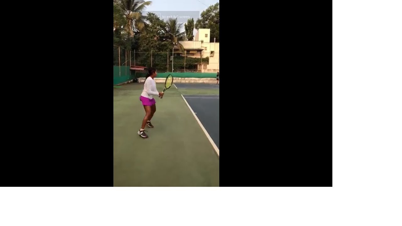 Salsa Aher India`s top junior in tennis - YouTube