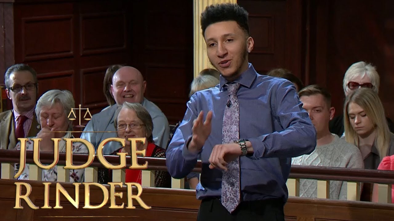 Judge Rinder Asks Claimant to Show Us How to Wine | Judge Rinder - YouTube